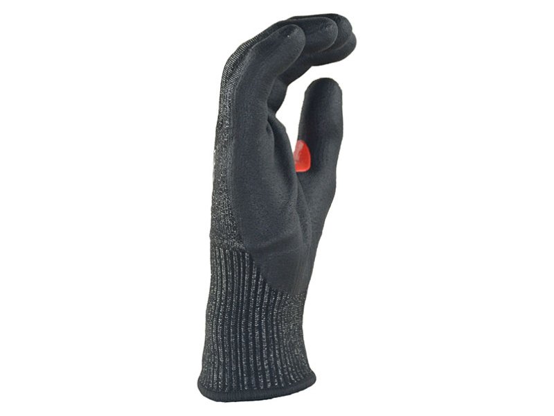 GL371D-Foam Nitrile Palm Coated Work Safety Gloves Ansi Cut A3 Purlicue ...